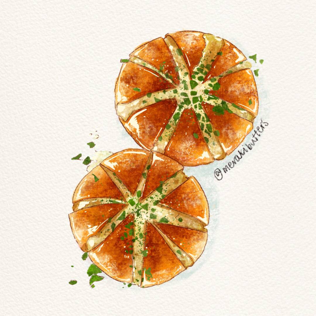 Truffle Garlic Cheesy Bread – Meraki Butters